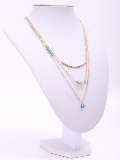 [41% OFF] 2019 Dazzling Kallaite Embellished Multi-Layered Women's ...