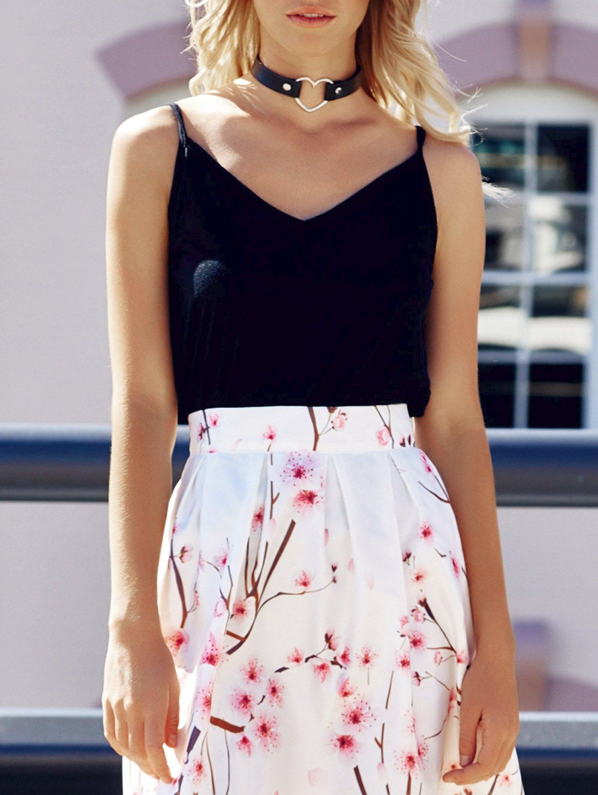 [41% OFF] 2020 Solid Color Low-Cut Spaghetti Strap Casual Tank Top For ...