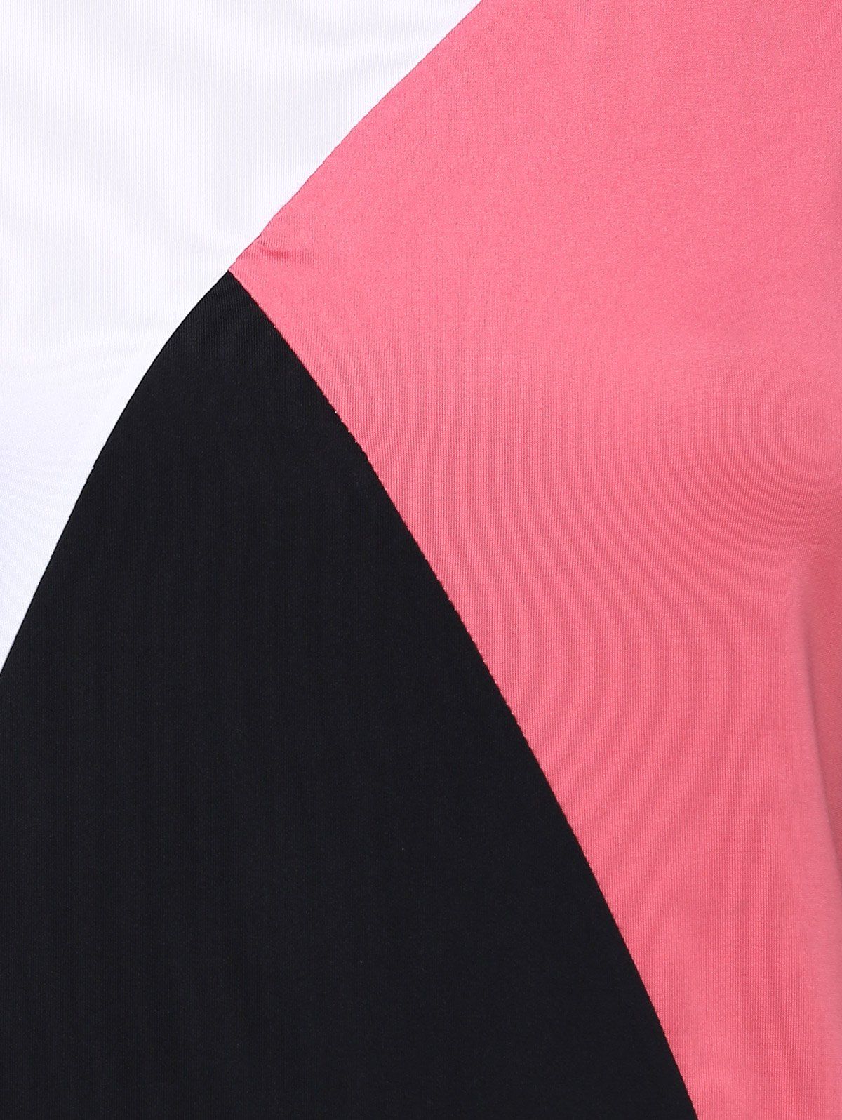 2018 Color Block Sleeveless Tank Top Dress BLACK/PINK S In Casual ...