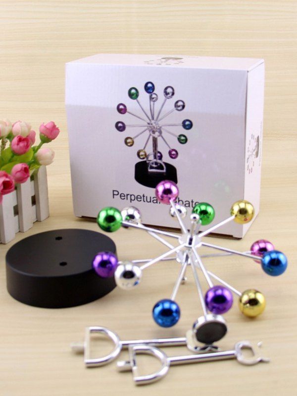 2018 Ferris Wheel Newton Pendulum Ball Creative Decoration COLORFUL In ...