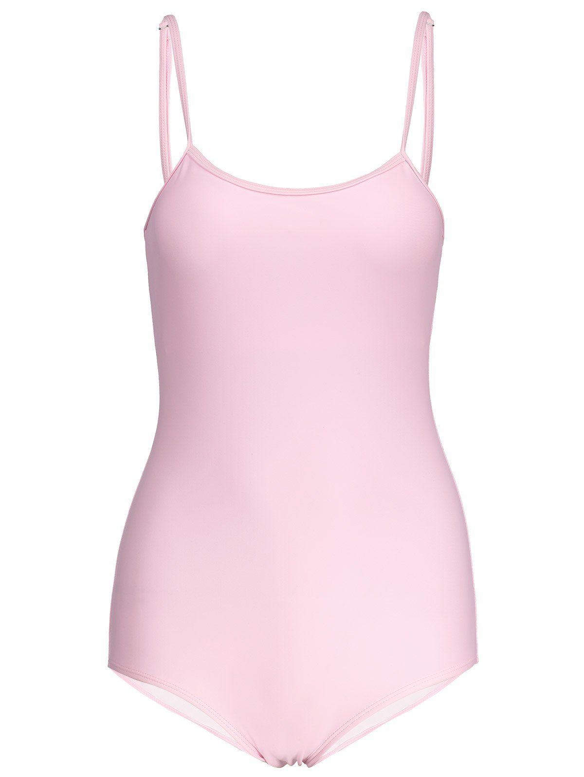 [41 Off] 2021 Cut Out Spaghetti Strap Swimsuit In Pink Dresslily
