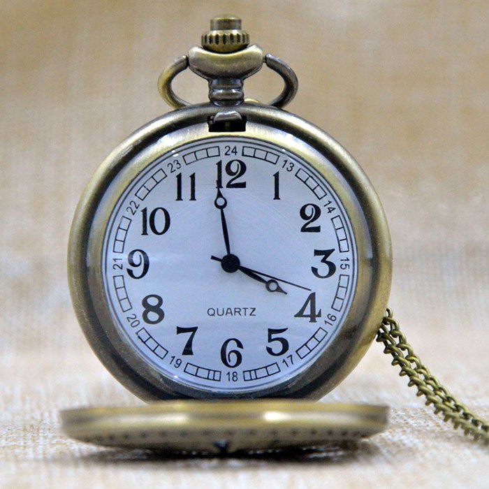 2018 Magic Star Vintage Pocket Watch GOLDEN In Pocket Watches Online ...