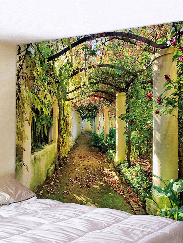 DressLily.com: Photo Gallery - Flower Tree Path Print Art Decoration ...