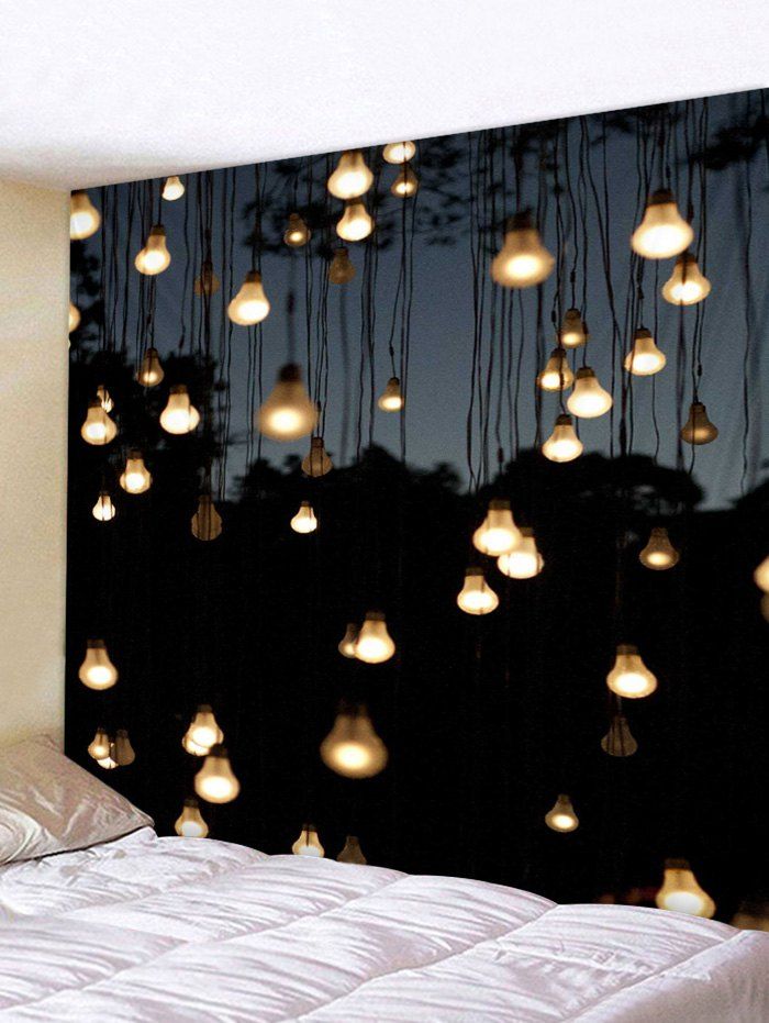 DressLily.com: Photo Gallery - Light Bulb Print Tapestry Wall Hanging ...