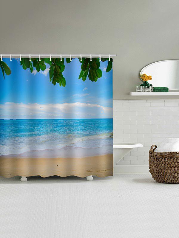 DressLily.com: Photo Gallery - Beach Sea Printed Waterproof Shower Curtain DressLily.com: Photo Gallery - Beach Sea Printed Waterproof Shower Curtain