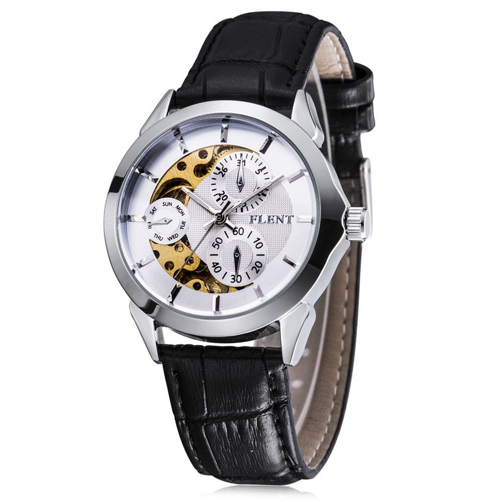 [17% OFF] 2021 FLENT B084 Multifunctional Working Sub-dials Male ...