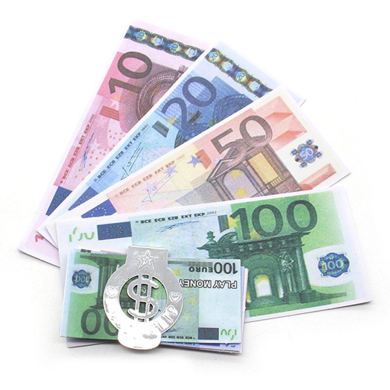 [34% OFF] 2021 Euro Banknote Toy For Kids In Multicolor A | DressLily