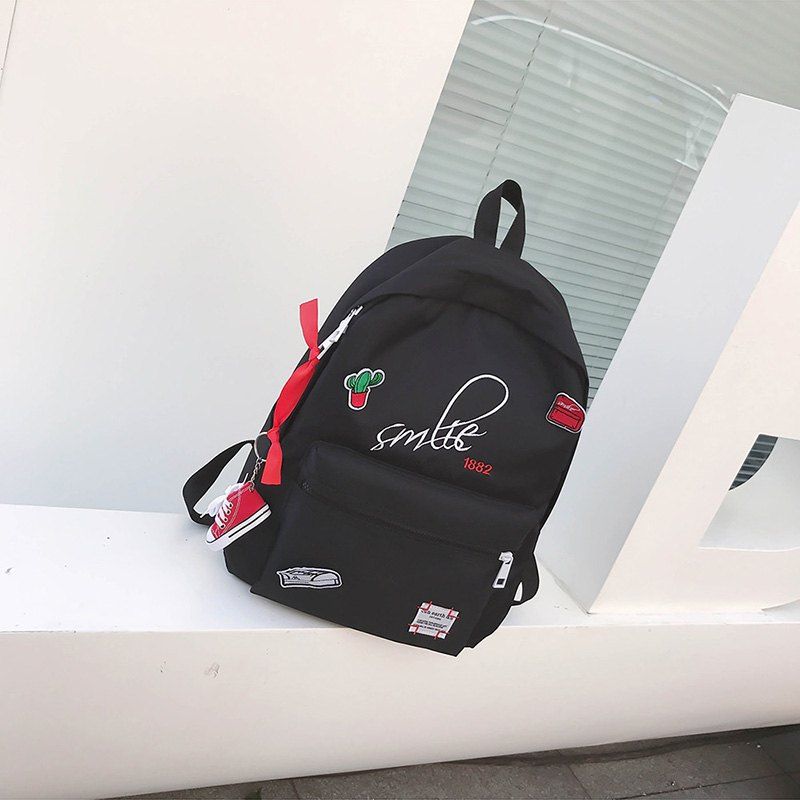 2017 Simple Fashion Casual Cute Cartoon All Match Backpack for girls ...