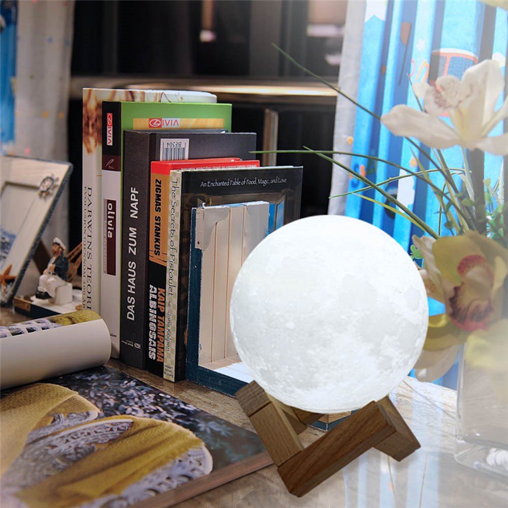 DressLily.com: Photo Gallery - Night Light 3D Print Moon Lamp USB LED ...