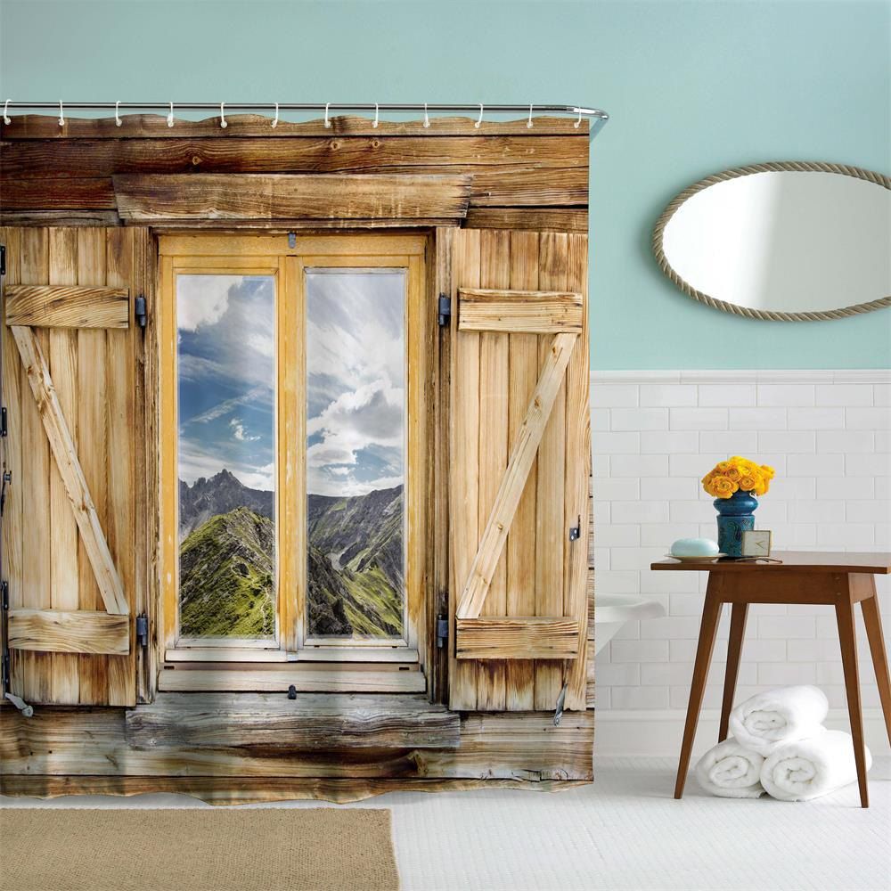 DressLily.com: Photo Gallery - Mountain View Window Polyester Shower ...