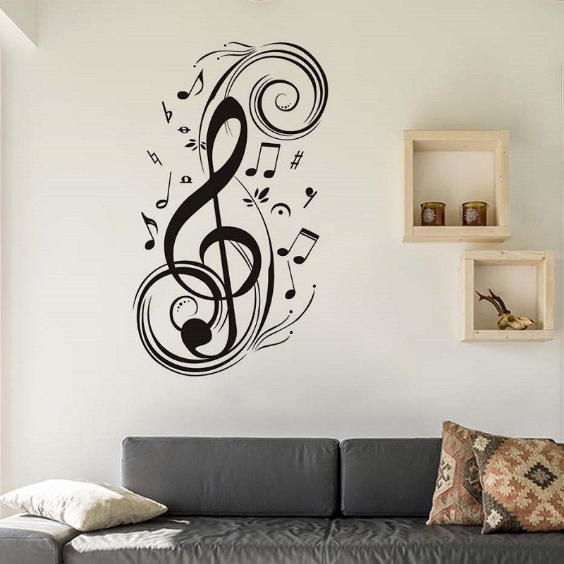 DressLily.com: Photo Gallery - DIY Musical Note Home Decor Music Wall ...