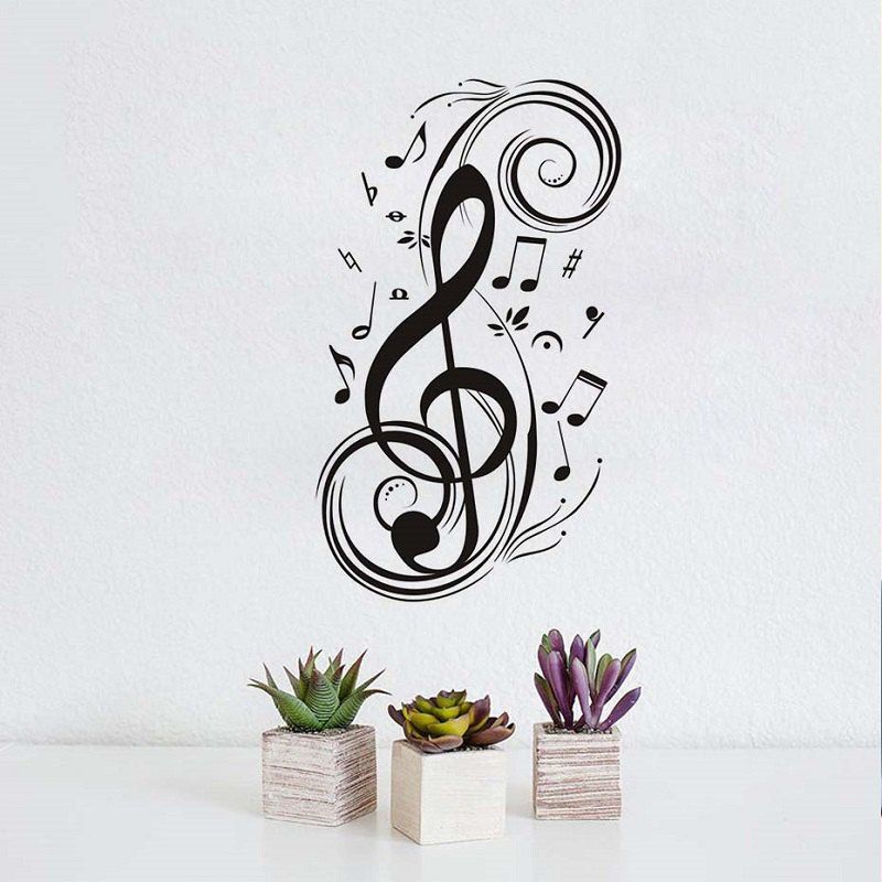 DressLily.com: Photo Gallery - DIY Musical Note Home Decor Music Wall ...
