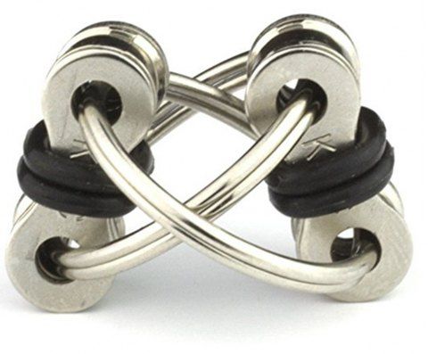 [17% OFF] 2019 Flippy Chain Fidget Toy for Adults and Kids In BLACK ...