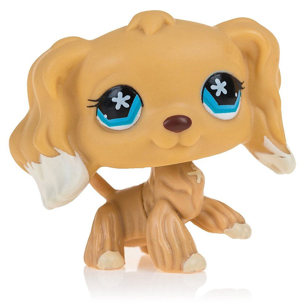  17 OFF 2021 Rare Littlest Pet Shop Brown Cocker Spaniel Dog Flower