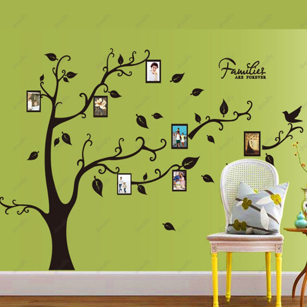 DressLily.com: Photo Gallery - DIY Decal Photo Tree Frame Wall Sticker ...